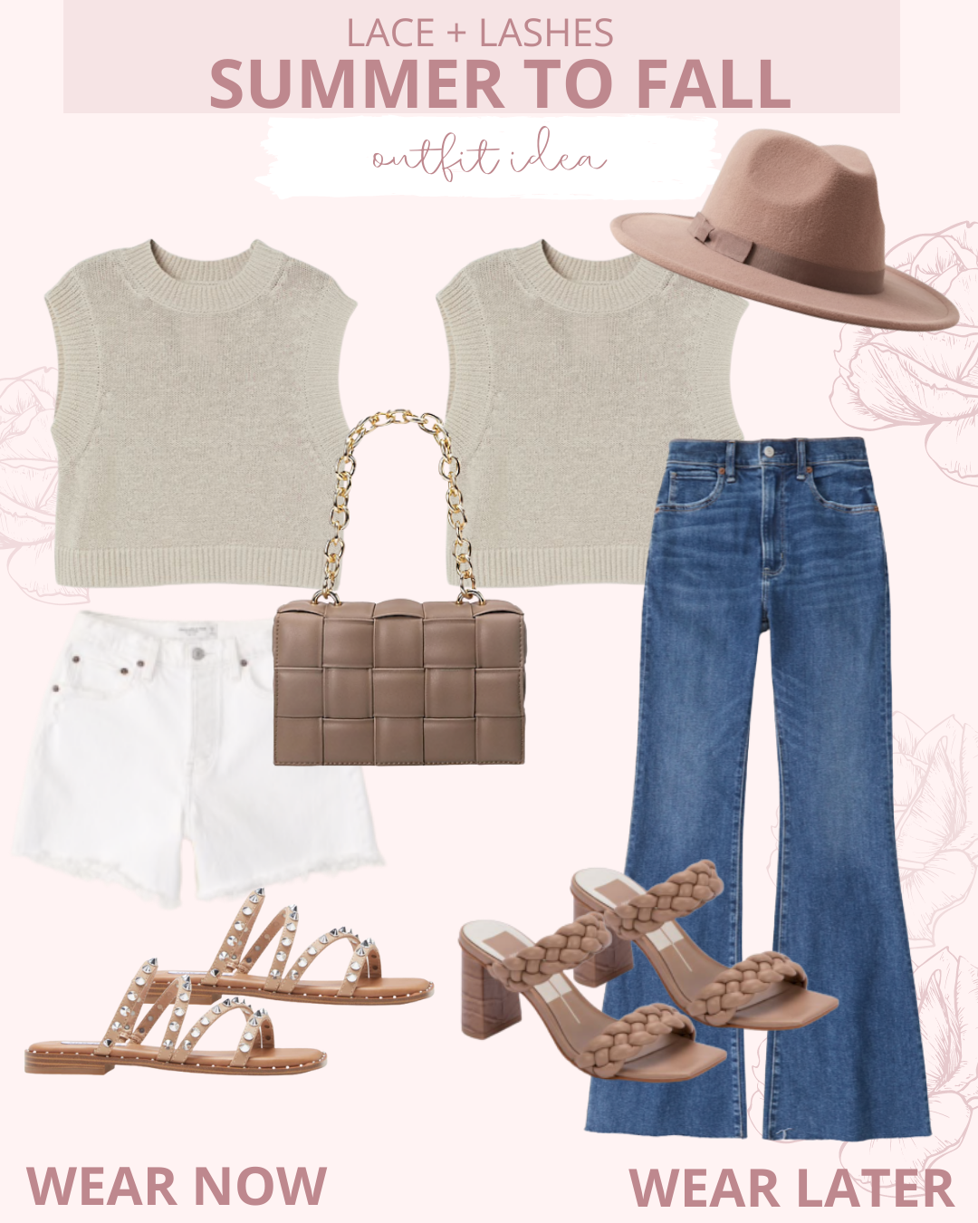 10+ Summer to Fall Transitional Looks - Lace & Lashes